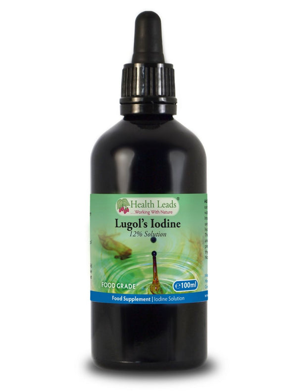 Lugol's Iodine 12% - 30ML - vitalorganico.ie